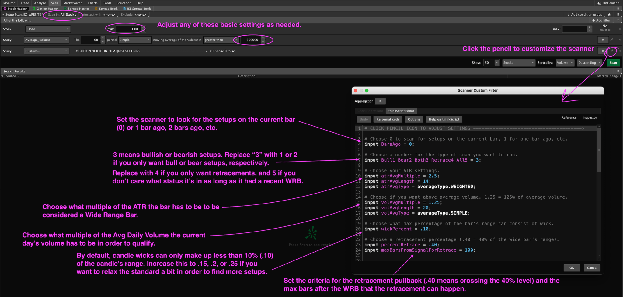 Thinkorswim Download Site Thinkscripts And Indicators For Tos